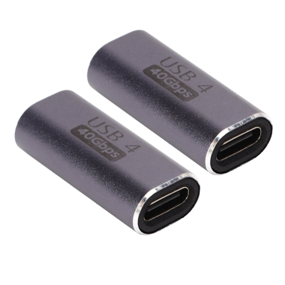 EIMELI 2pcs Type C Female To Female Adapter Type C Adapter USB Type C ...
