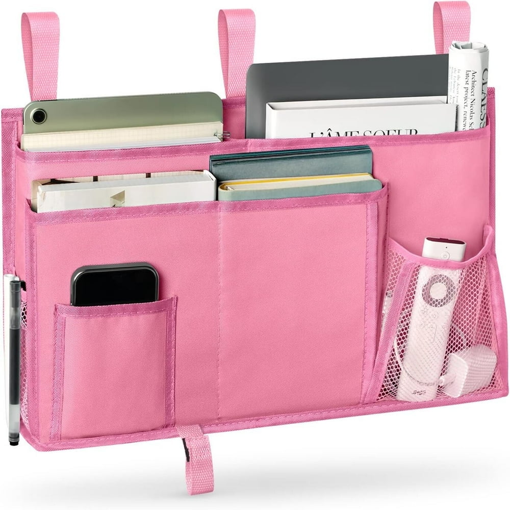 EIMELI Bedside Caddy Hanging Bedside Storage Organizer with 8 Pockets ...