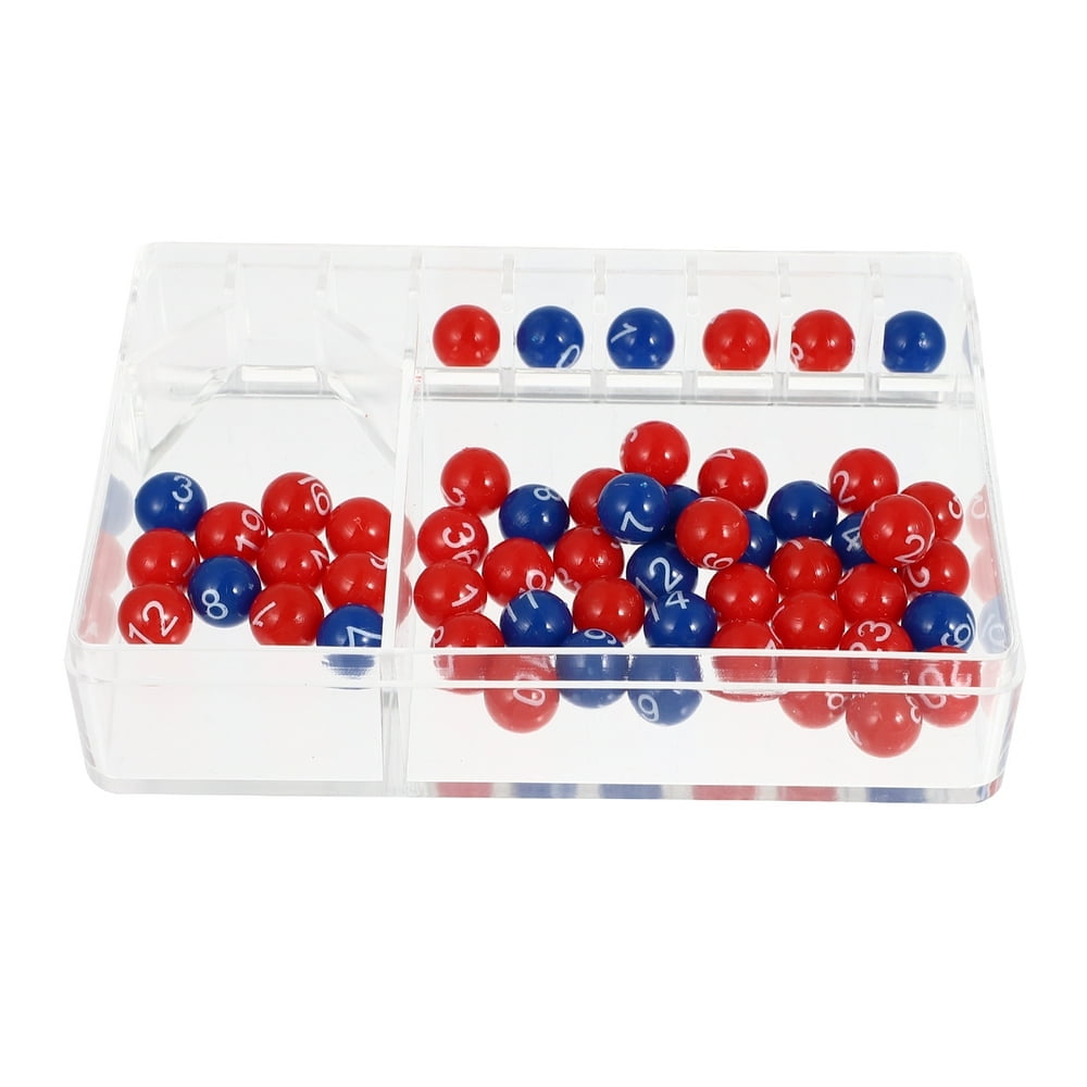 EIMELI Bingo Balls Set Plastic Replacement Numbered Pong Ball for Bingo ...