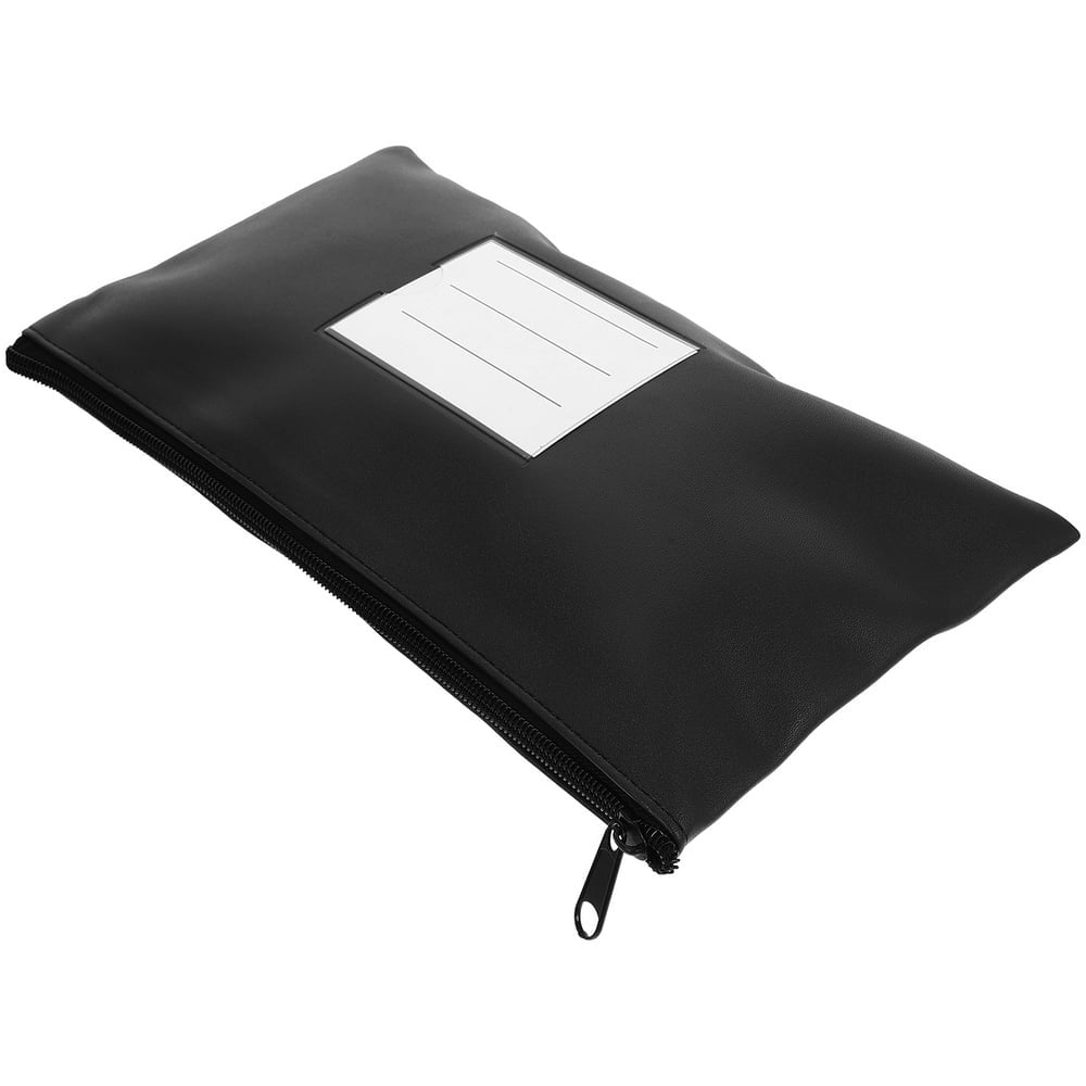 EIMELI Cash Envelope Wallet Receipt Organizer Zip Pouches Black Purse ...