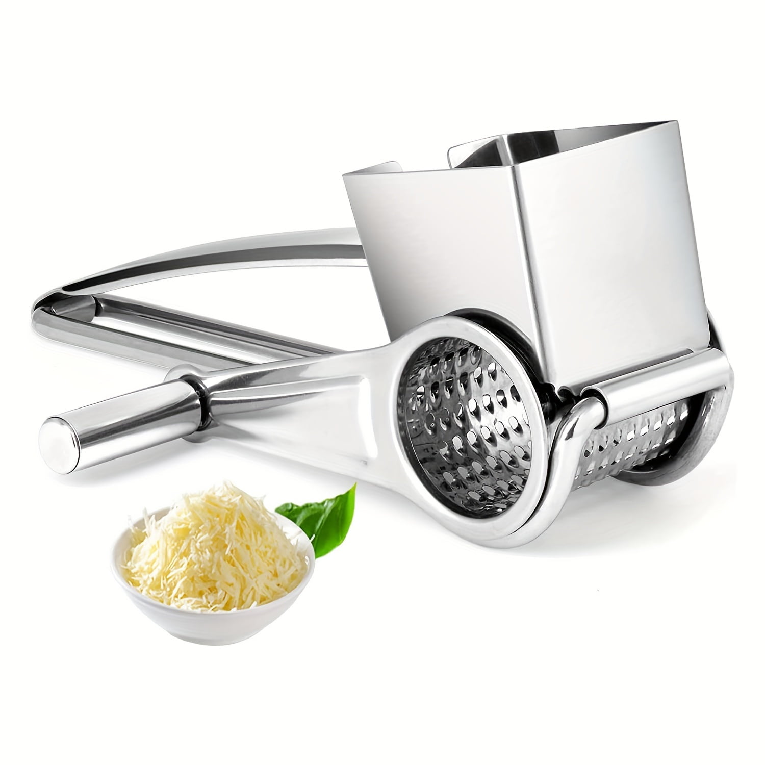 EIMELI Cheese Grater Handheld Rotary Cheese Shredder For Cheese ...