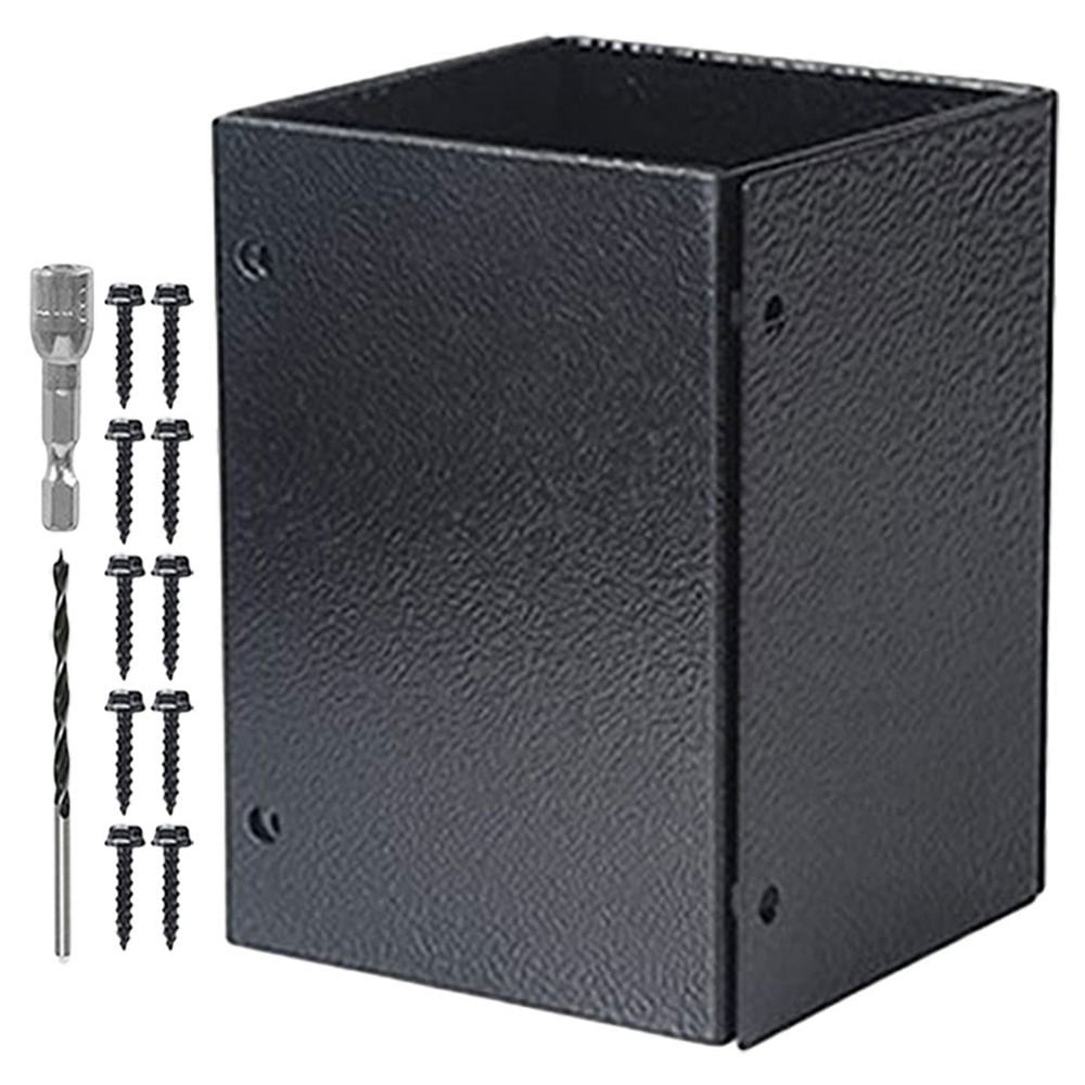 EIMELI Column Protector Deck Post Base Mailbox Posts Mailbox Covers ...