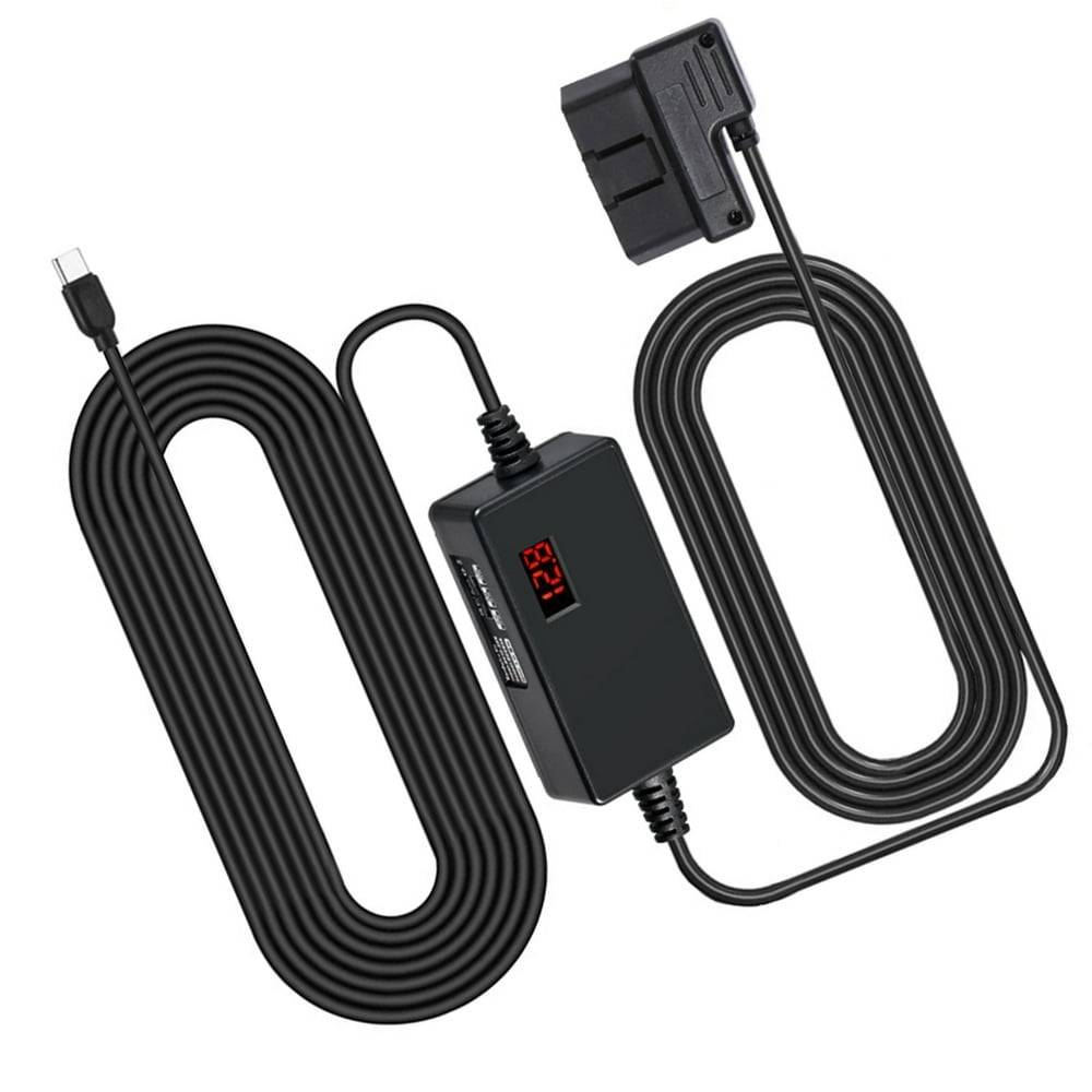 EIMELI Dashing Camera Hardwire Kit OBD To USB Adapter Power Cable ...