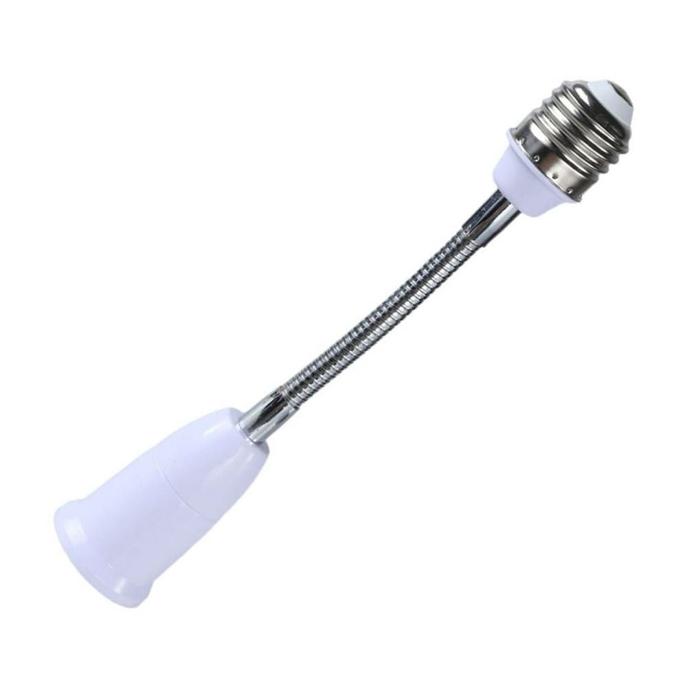 EIMELI E27 to E27 Lamp Socket Extender with Bendables Neck Light Bulb ...
