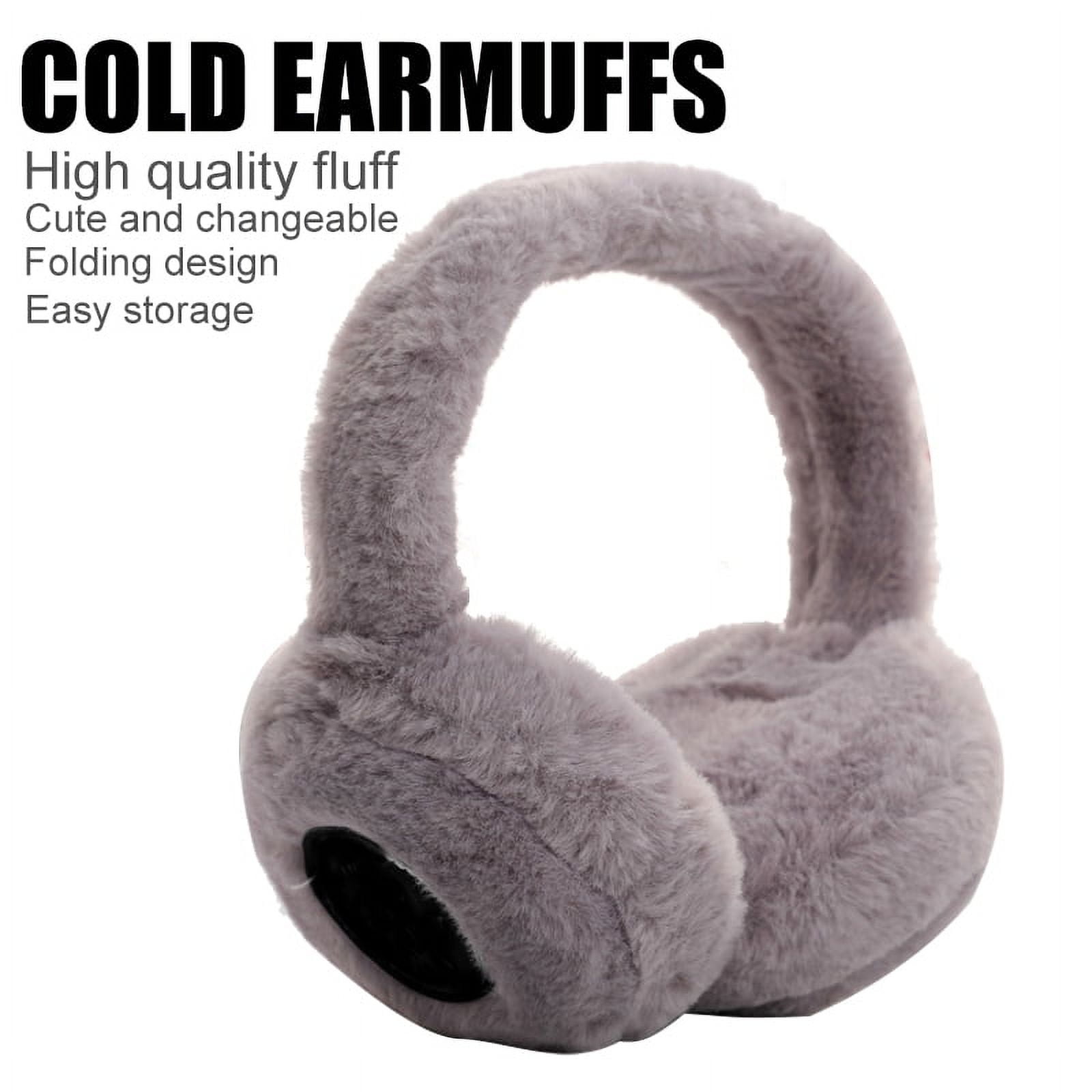EIMELI Ear Muffs for Women - Winter Ear Warmers - Soft & Warm Cable ...