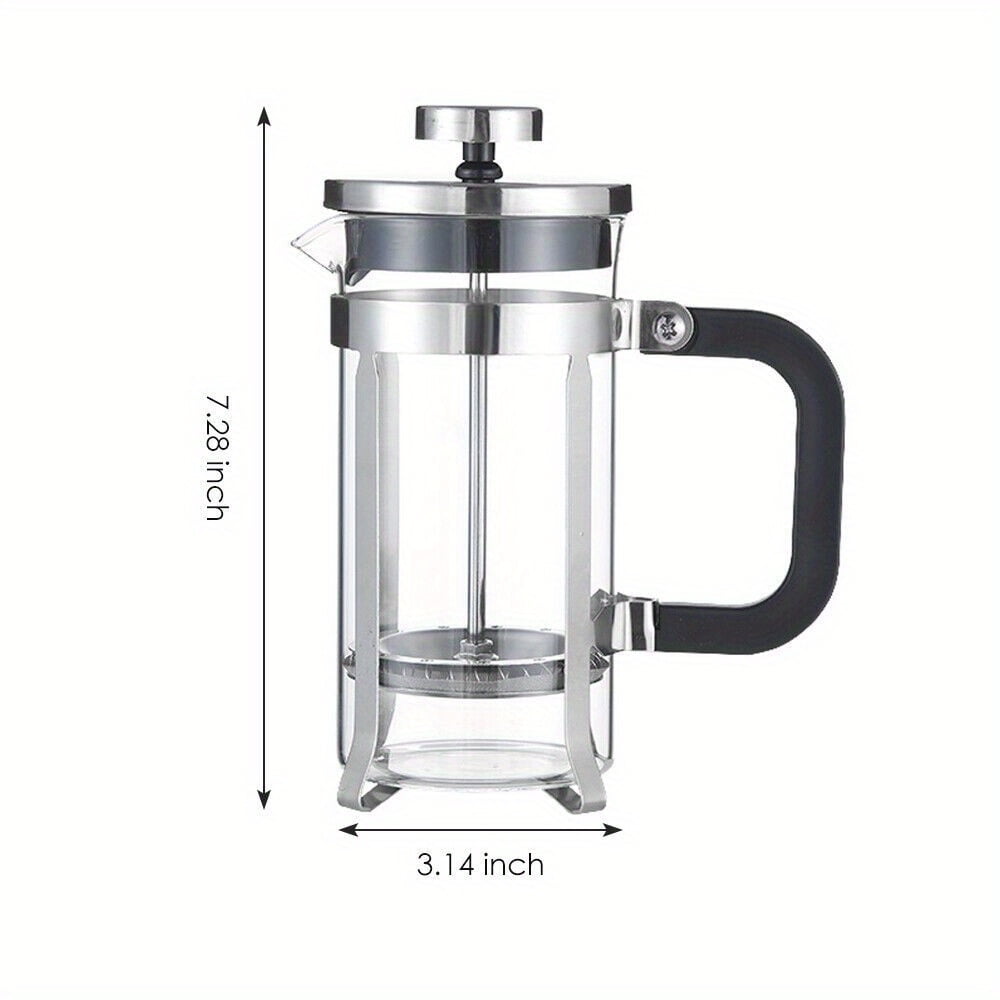 EIMELI [Fast Arrival] 20 oz Large Capacity Glass French Press Coffee ...