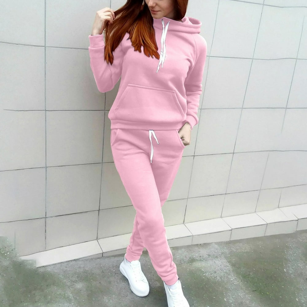 EIMELI Fitted Outfits for Women 2 Piece Sets Jogging Suits for Women ...
