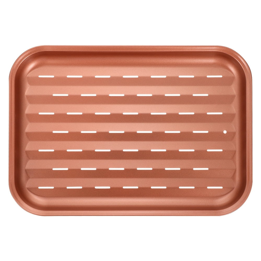 EIMELI Grill Pan Baking Steel Tray Topper Plate Barbecue Serving Sheet ...