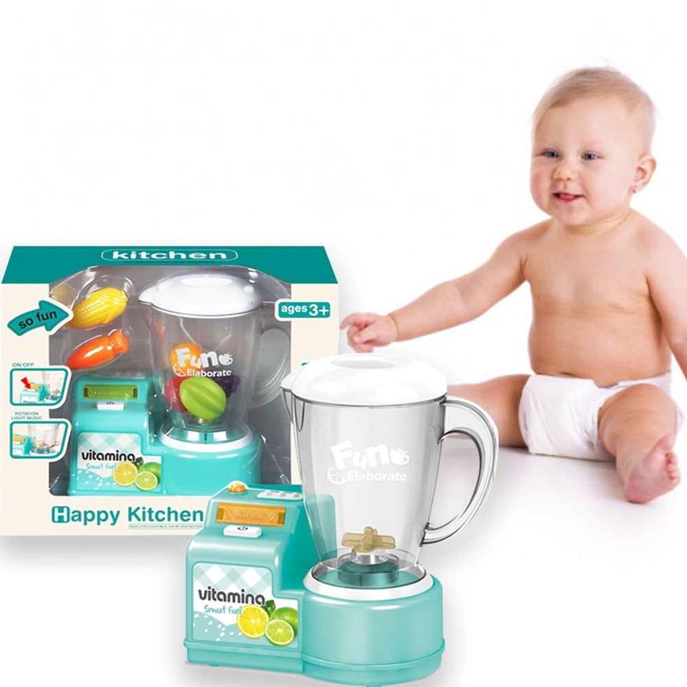 EIMELI Juice Blender Toy Sets, Pretend Play Kitchen Utensils Set ...