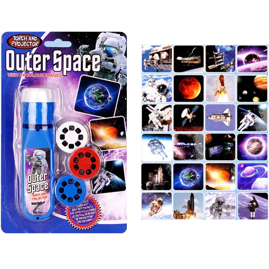 EIMELI Light Projector Story Book Educational Toy Kids Projection Torch ...