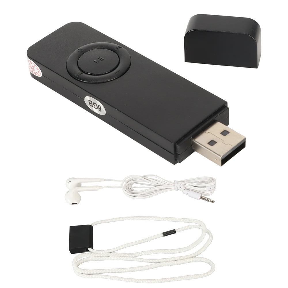 EIMELI MP3 Player 8GB Memory 64GB Expandable USB Flash Drive Type ...