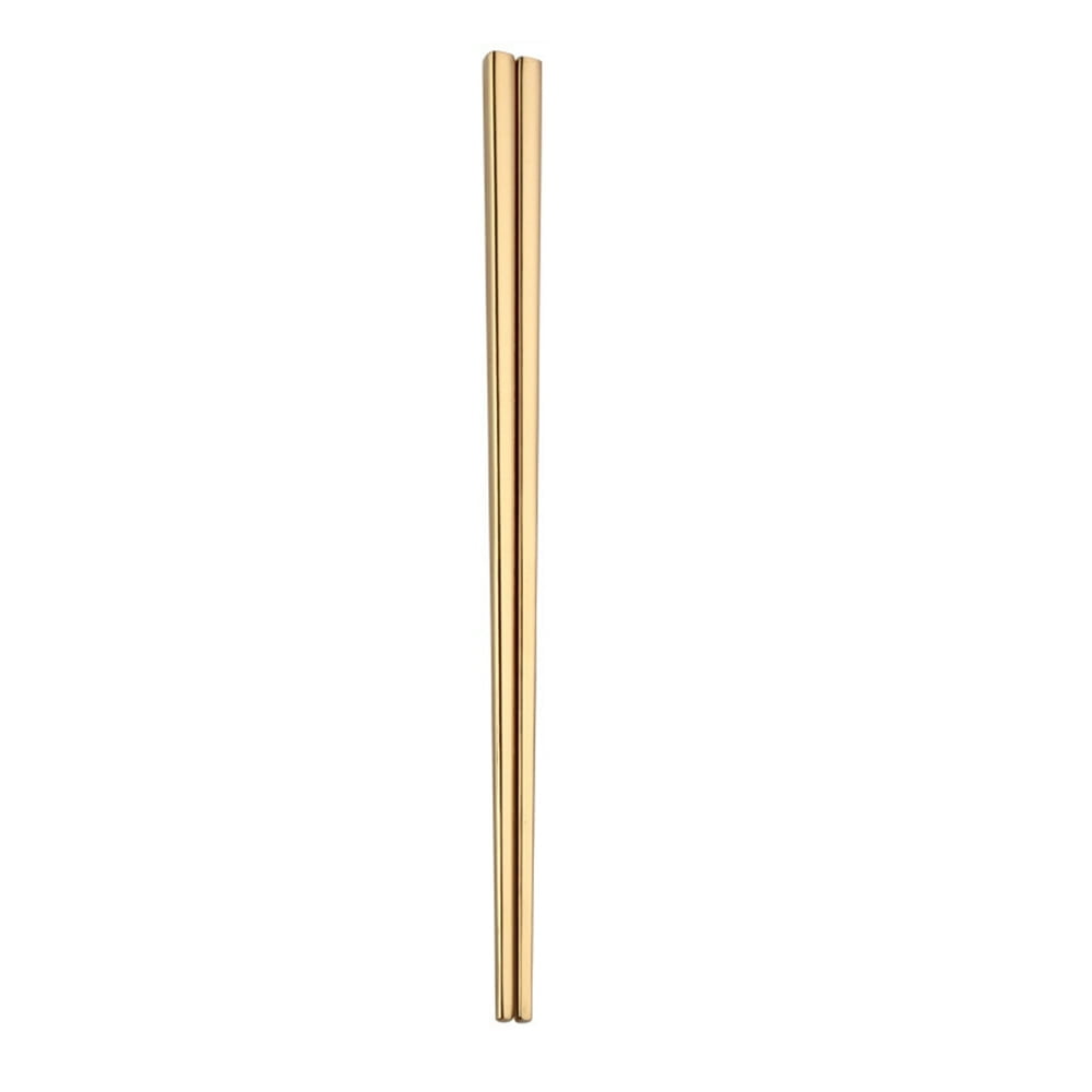 EIMELI Metal Chopsticks Electroplating Chopsticks Gold Chopsticks Metal ...