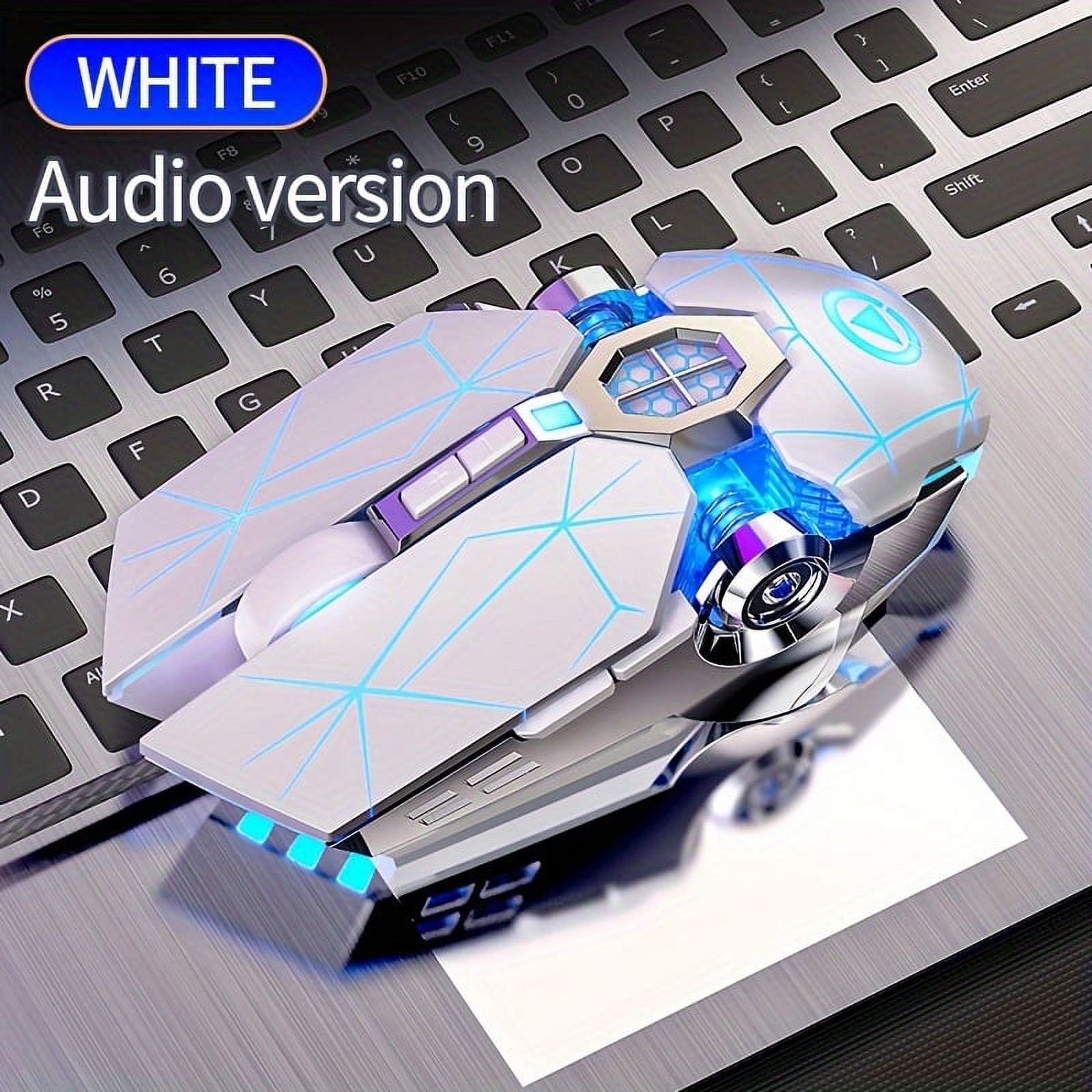 EIMELI ProGamer‘s Delight Mouse - Macro Lens Breathing LED Lights Mute ...