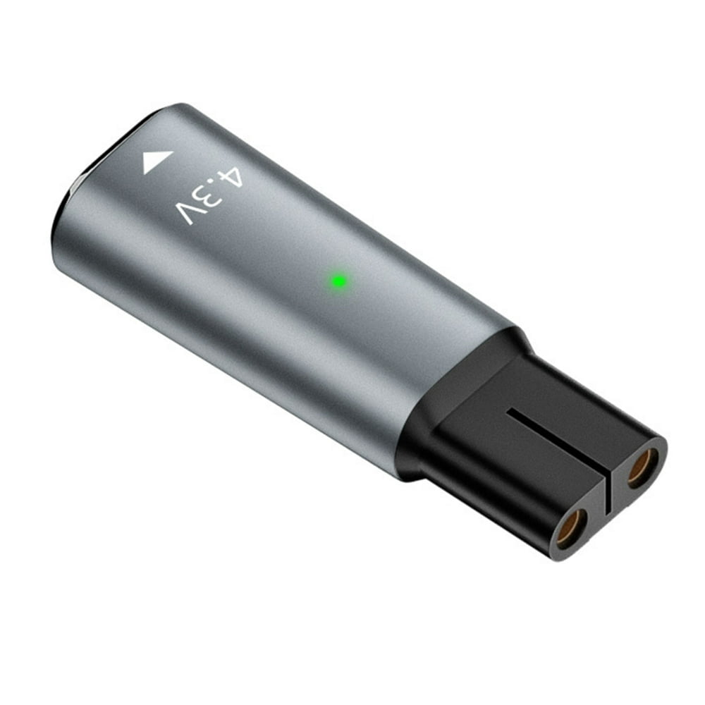 EIMELI USB C Female to 2 Pin Female Plug Powers Adapters Charging ...