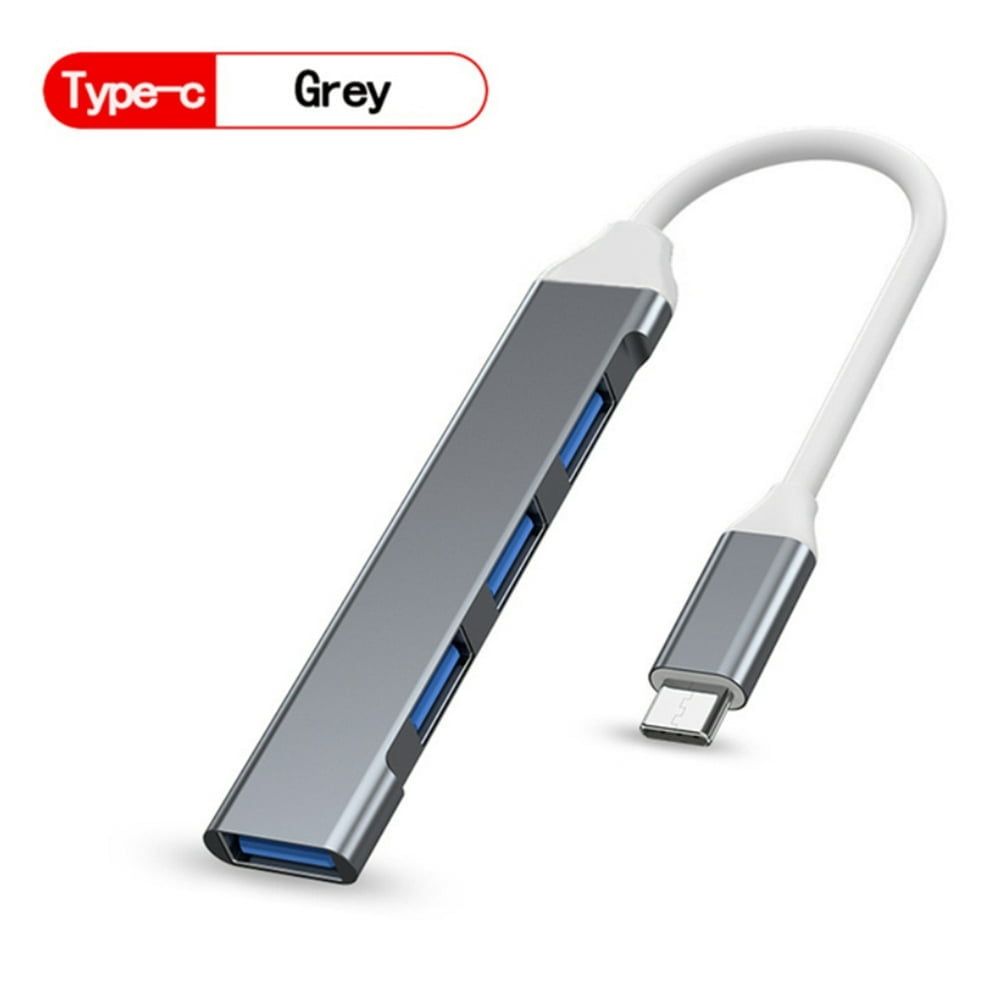 EIMELI USB C Hub 4 Multi-Port USB Type-C Hub with USB2.0 USB3.0 OTG ...