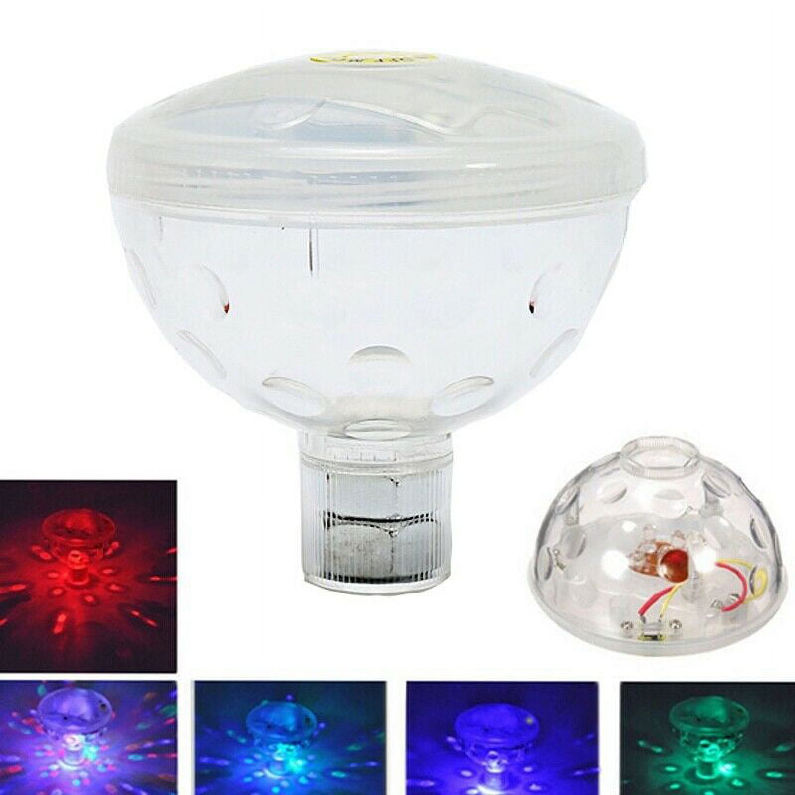 EIMELI Underwater Bath Light,Floating Lamp LED Disco Aqua Glow Multi ...