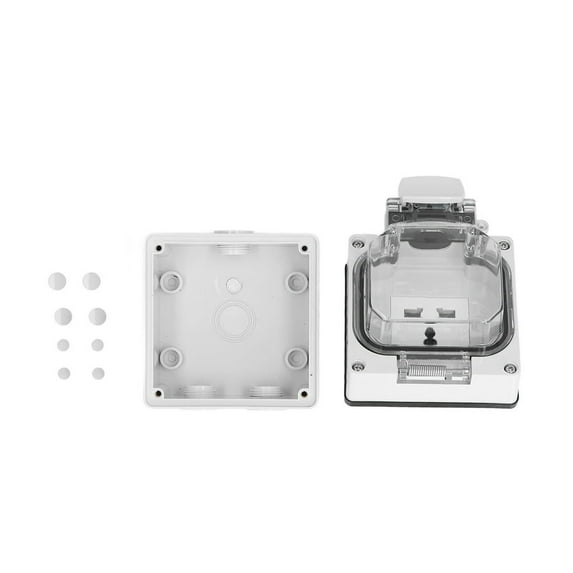 EIMELI Weatherproof Outdoor Outlets IP66 Extra Duty Outdoors Decorator ...