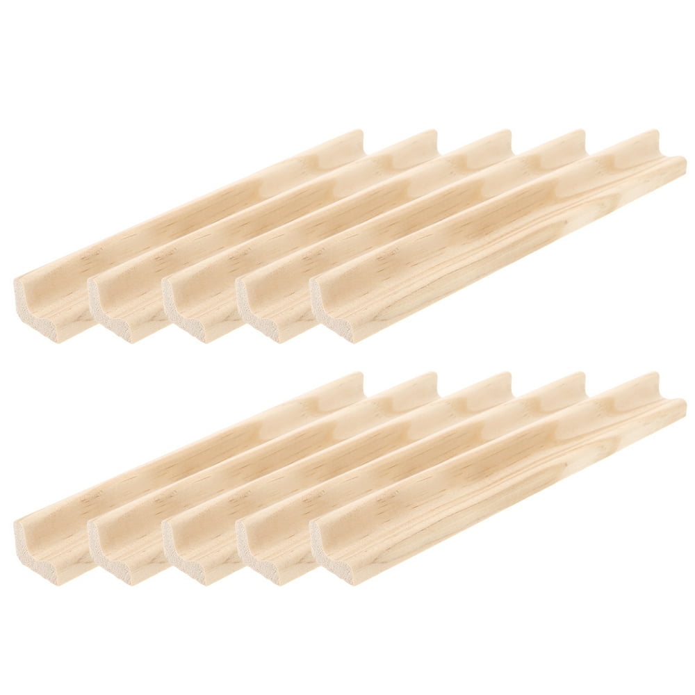 EIMELI Wooden Domino Racks Trays Holder for Mexican Train Dominoes ...