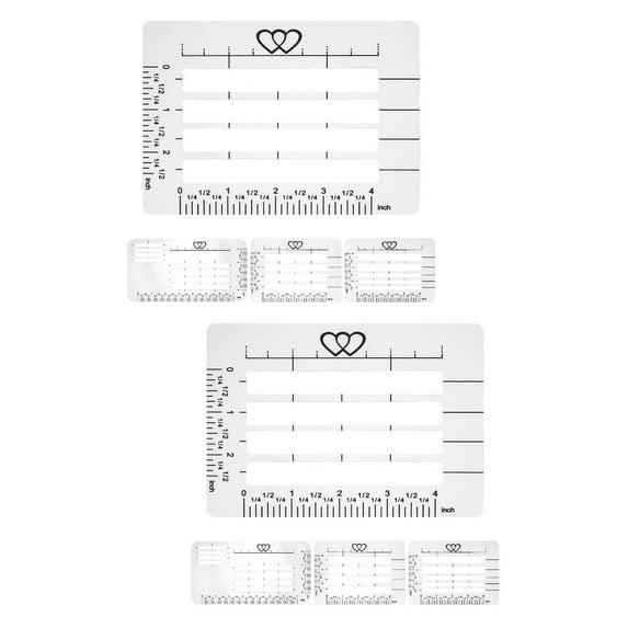 EIMELI2 PCS Practice Ruler Template Alphabet Stencil Letter Stencils ...