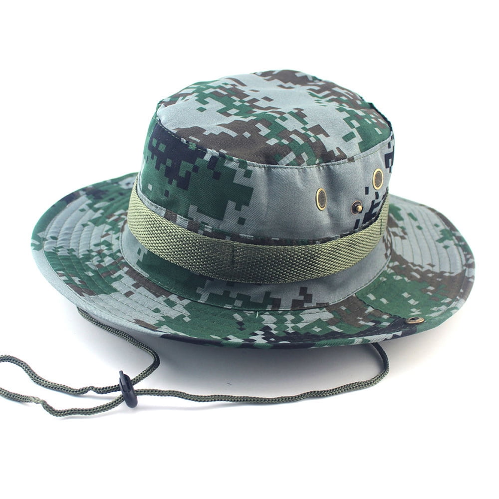 EINCcm Hats for Men Unisex Round Camouflage Cap Summer Sun Hat Bucket ...