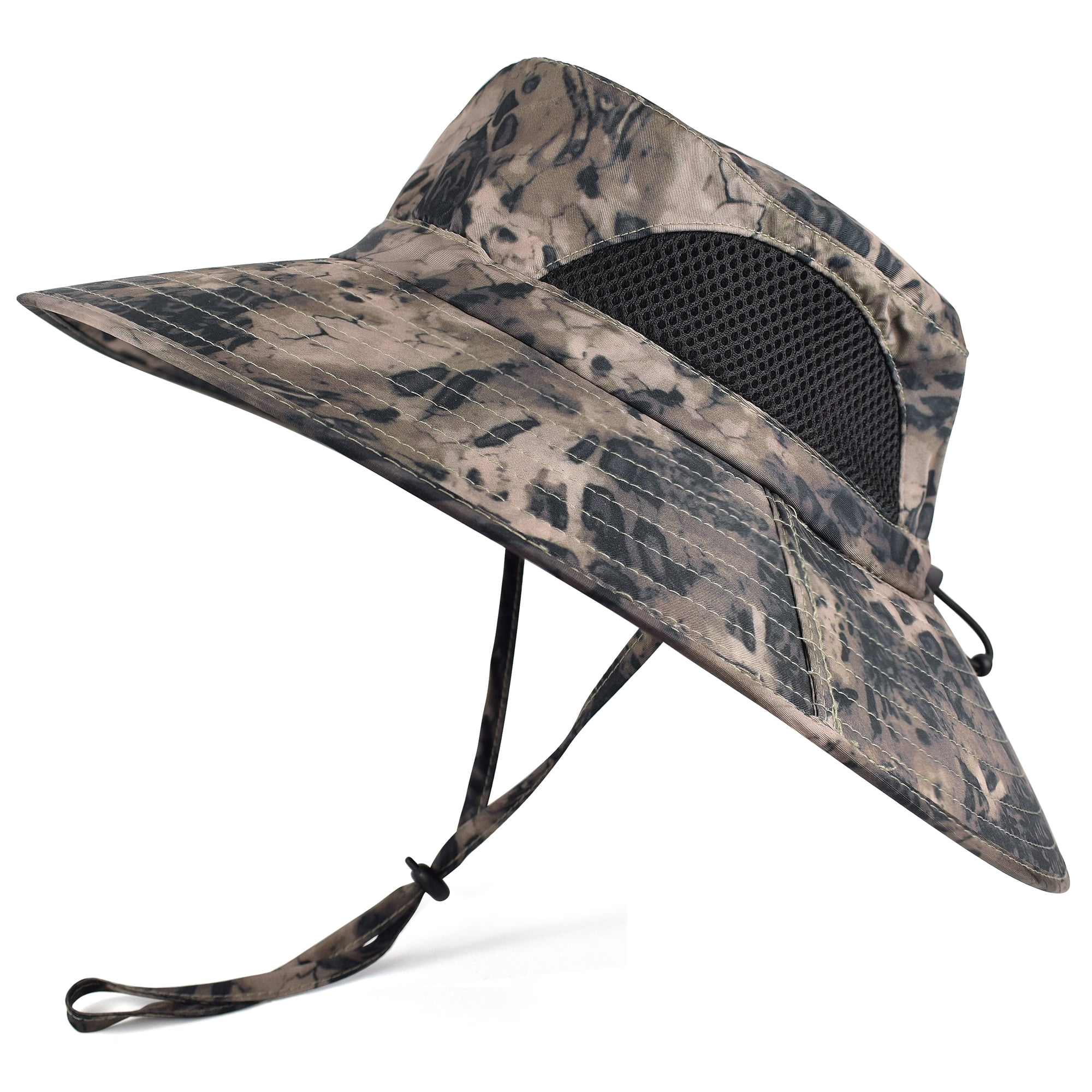 EINSKEY Camo Sombrero Para El Sol, Protection Safari Hat, Wide Brim ...