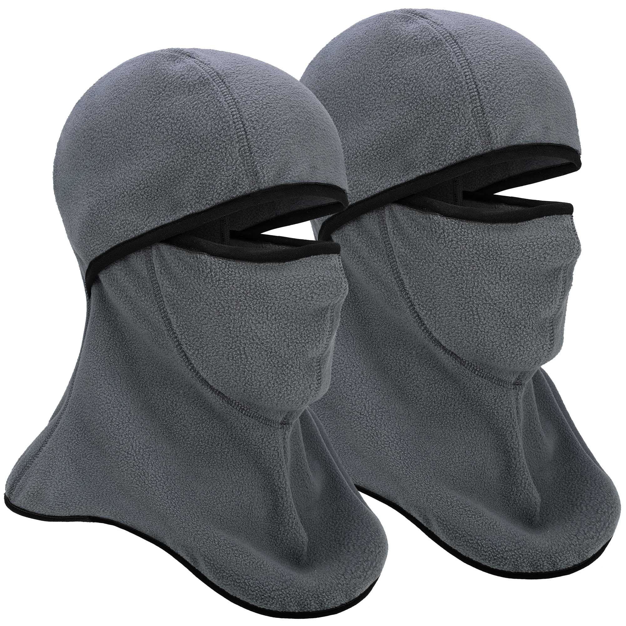 EINSKEY Fleece Ski Mask with Nose Wire, 2-Pack Winter Full Face Mask ...