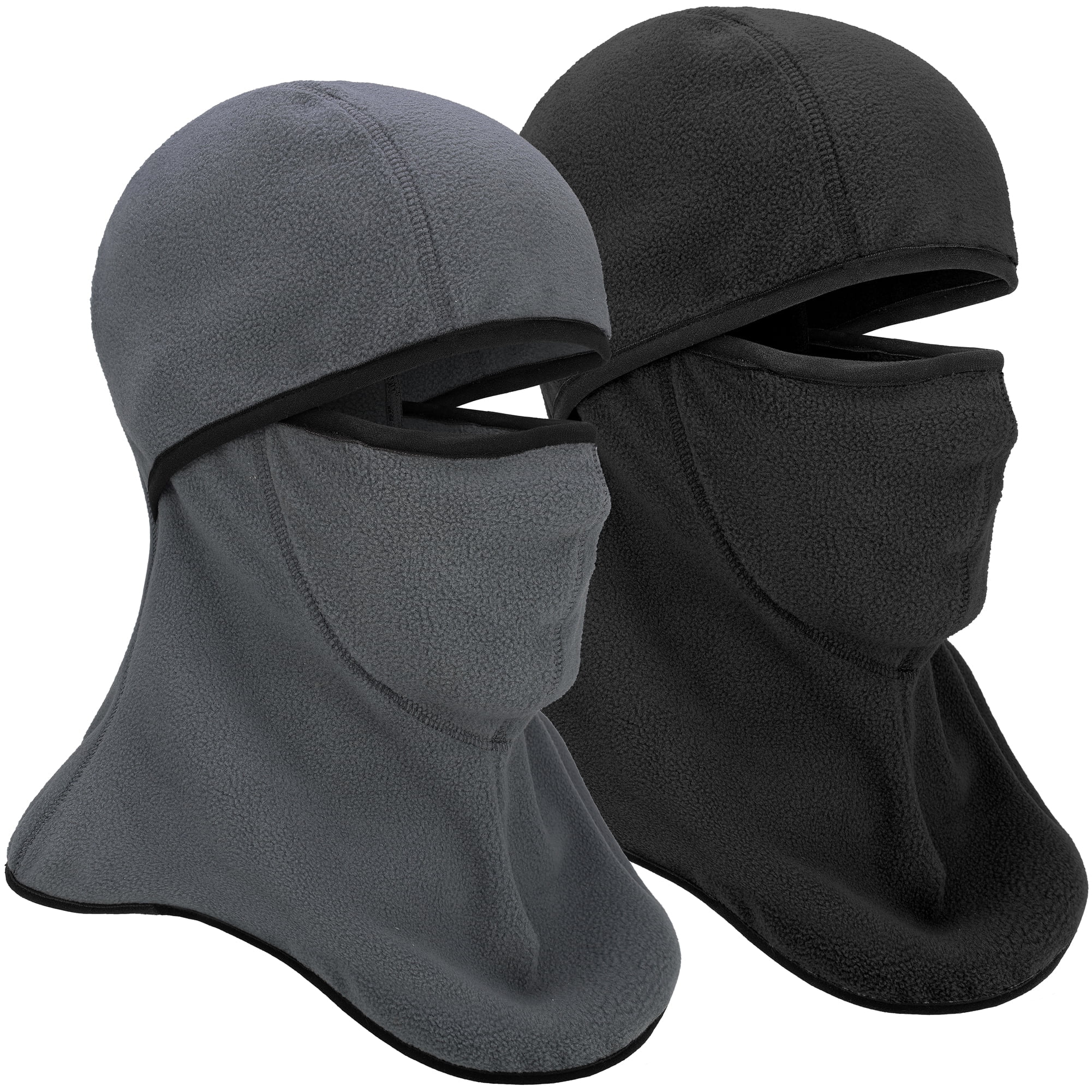 EINSKEY Fleece Ski Mask with Nose Wire, 2-Pack Winter Balaclava Hood ...