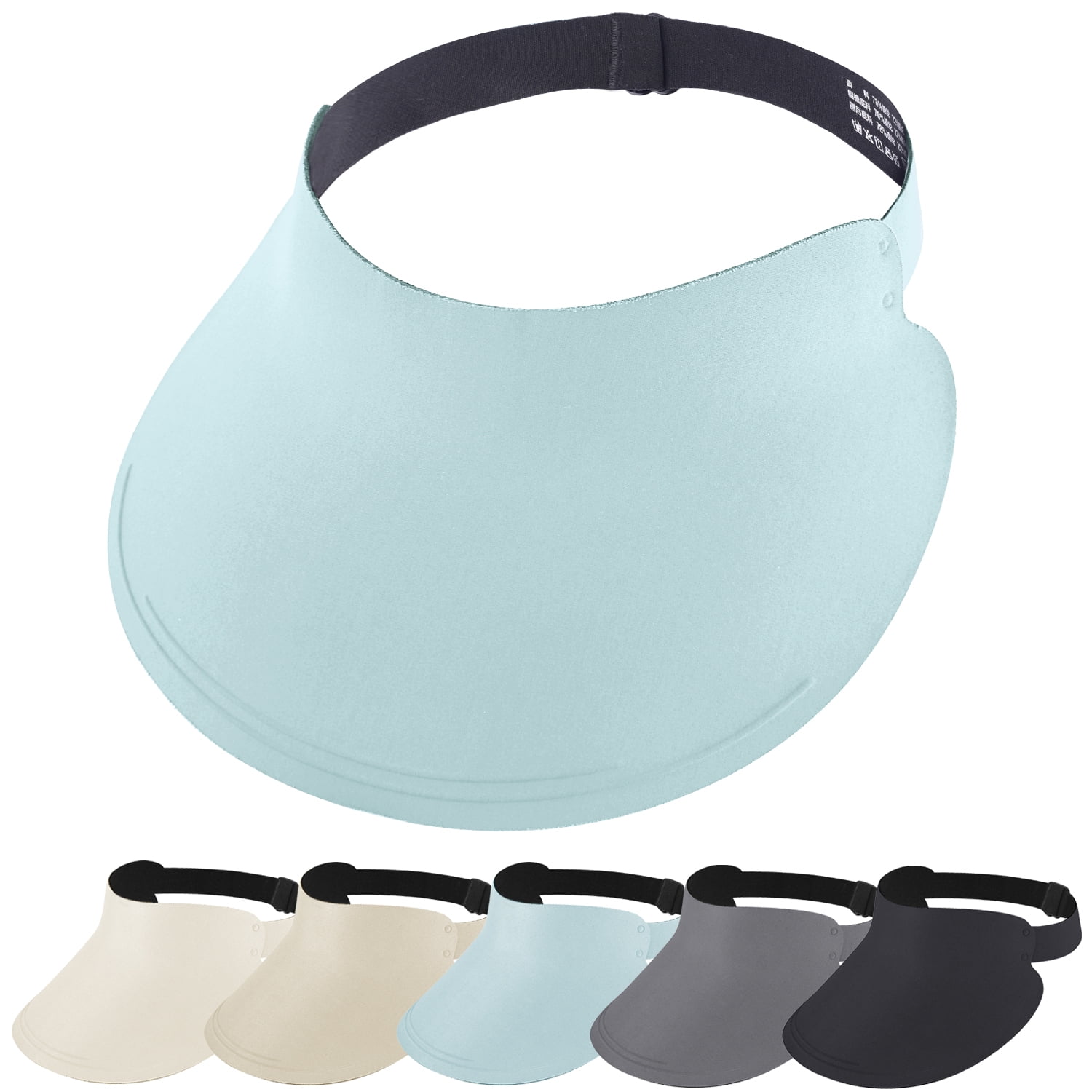EINSKEY Wide Brim Visor for Women, Wrinkle Free Travel Sun Hat UV ...