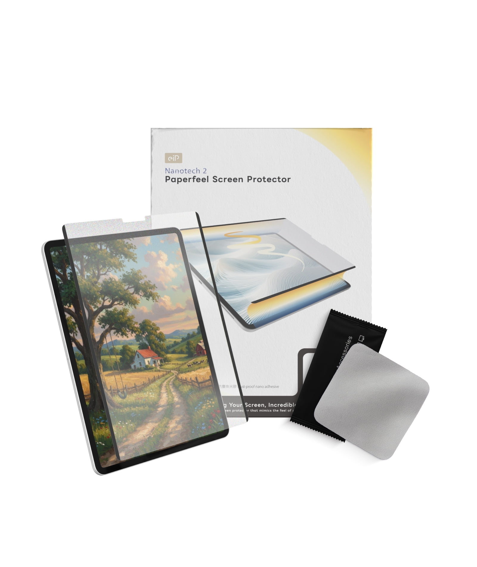 EIP Detachable Paper-feel Screen Protector for iPad 11 (A16) / 10 ...