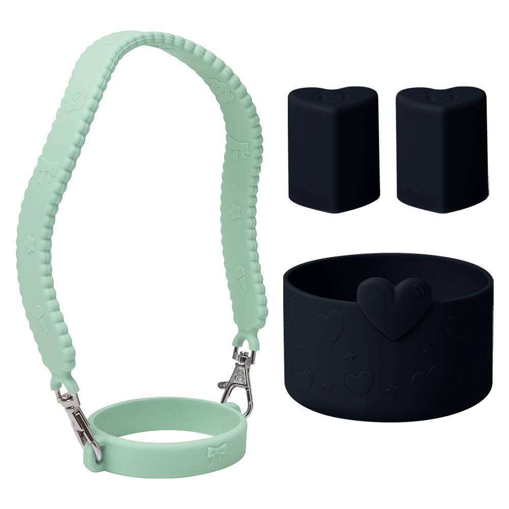EIRZNGXQ Silicone Water Bottle Sling for Cup Accessories, Water Bottle ...