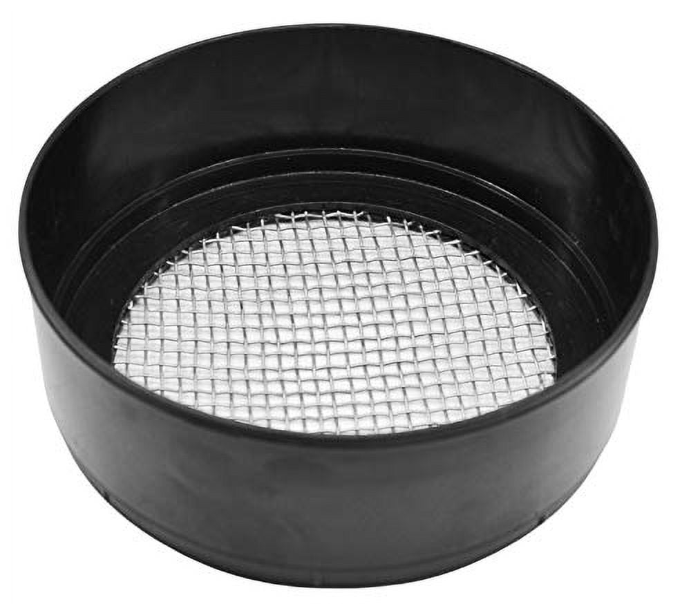 EISCO 6 Piece Stackable Assorted Mesh Sieve Set, 7 Inch - Plastic ...