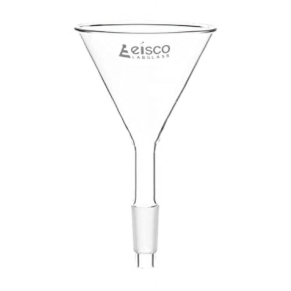 EISCO Jointed Powder Funnel, 45mm - 14/23 Joint Size Borosilicate Glass- Eisco Labs - Walmart.com