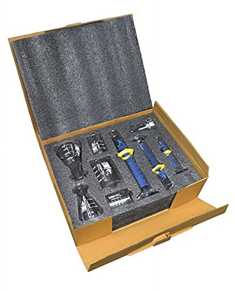 EISCO Laboratory Glassware Set, 9pcs - Includes Beaker Set (3pcs ...