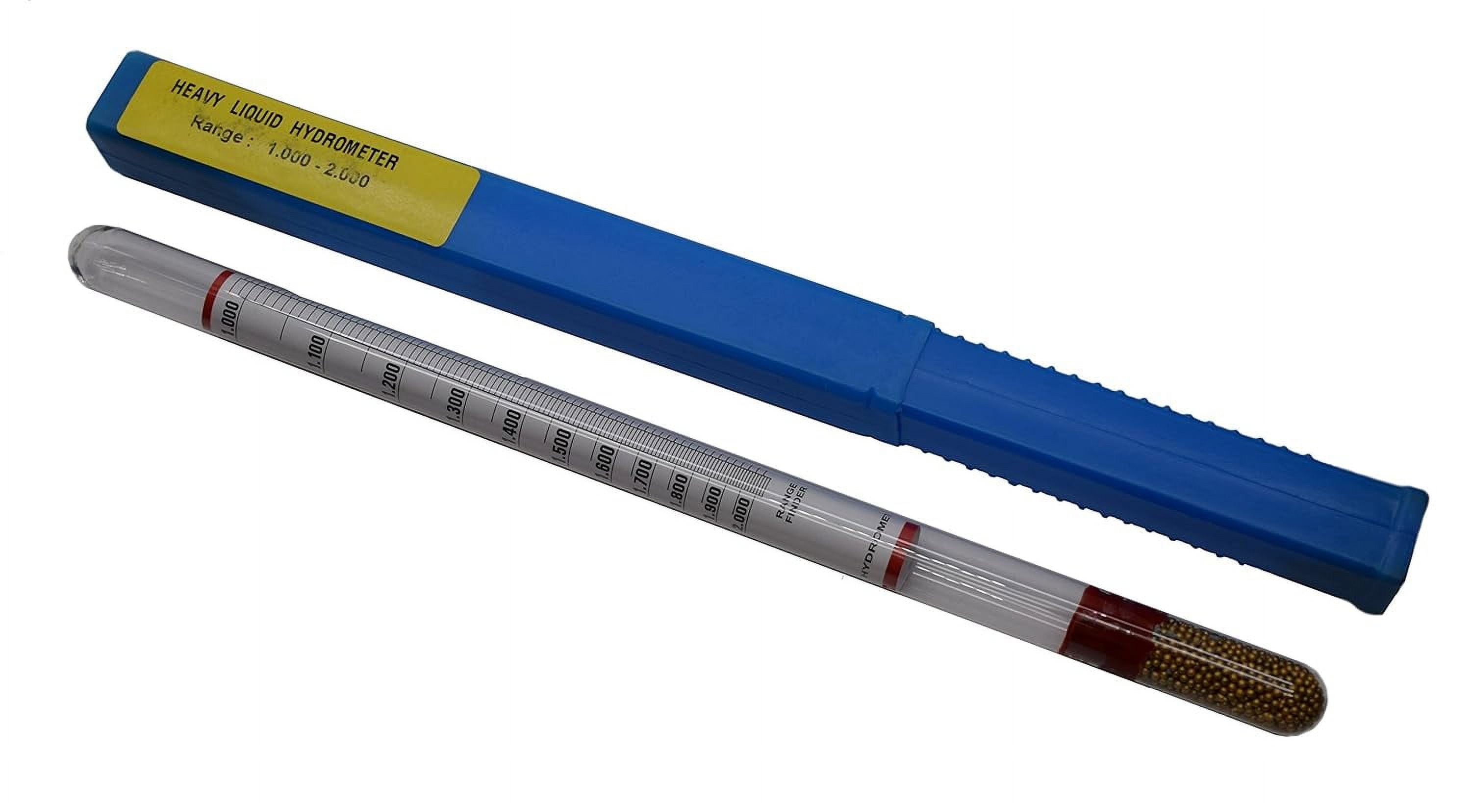 EISCO Laboratory Hydrometer - Specific Gravity, Heavy Liquids, Range to ...