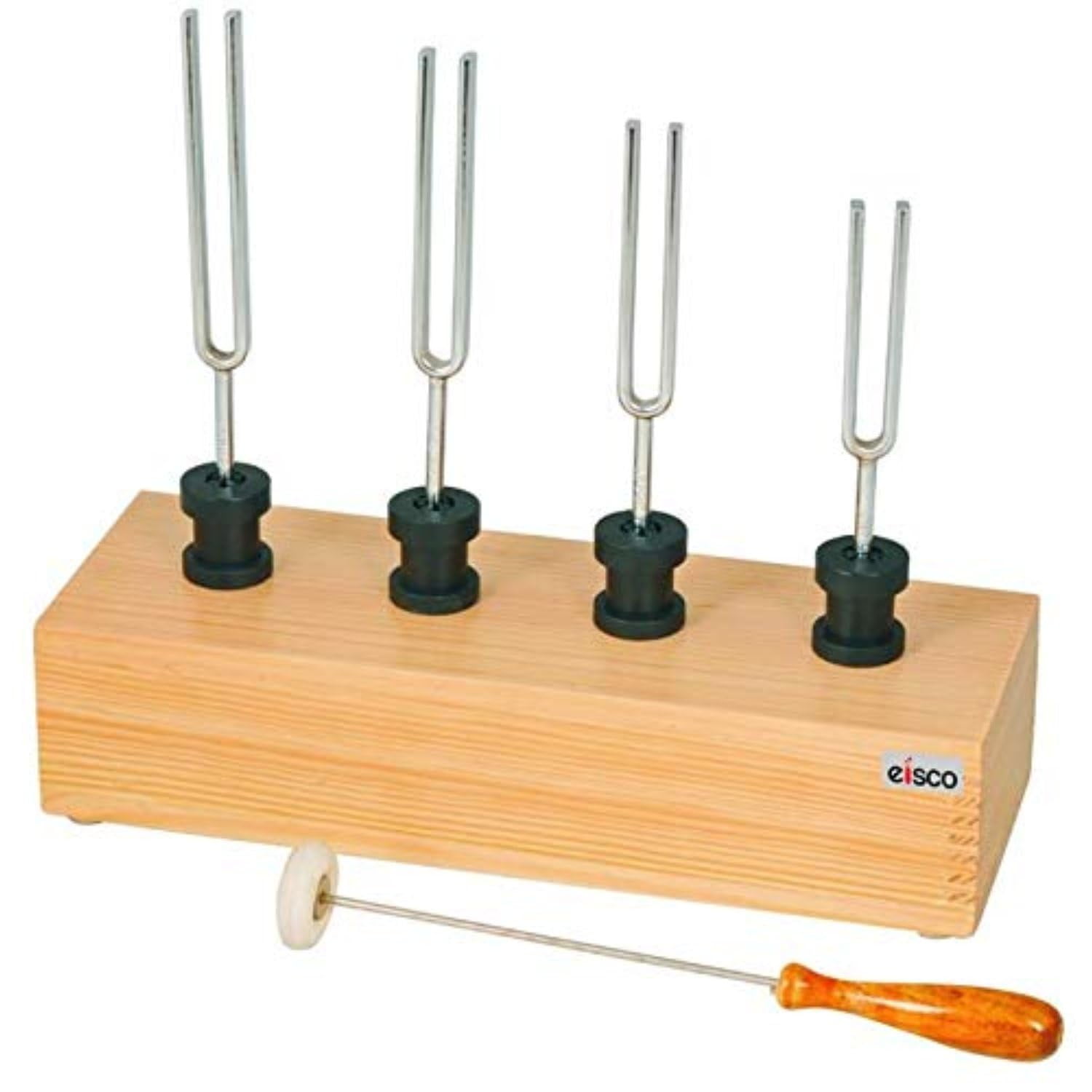 EISCO Resonance Box with Tuning Forks and Hammer - Demonstrates The ...