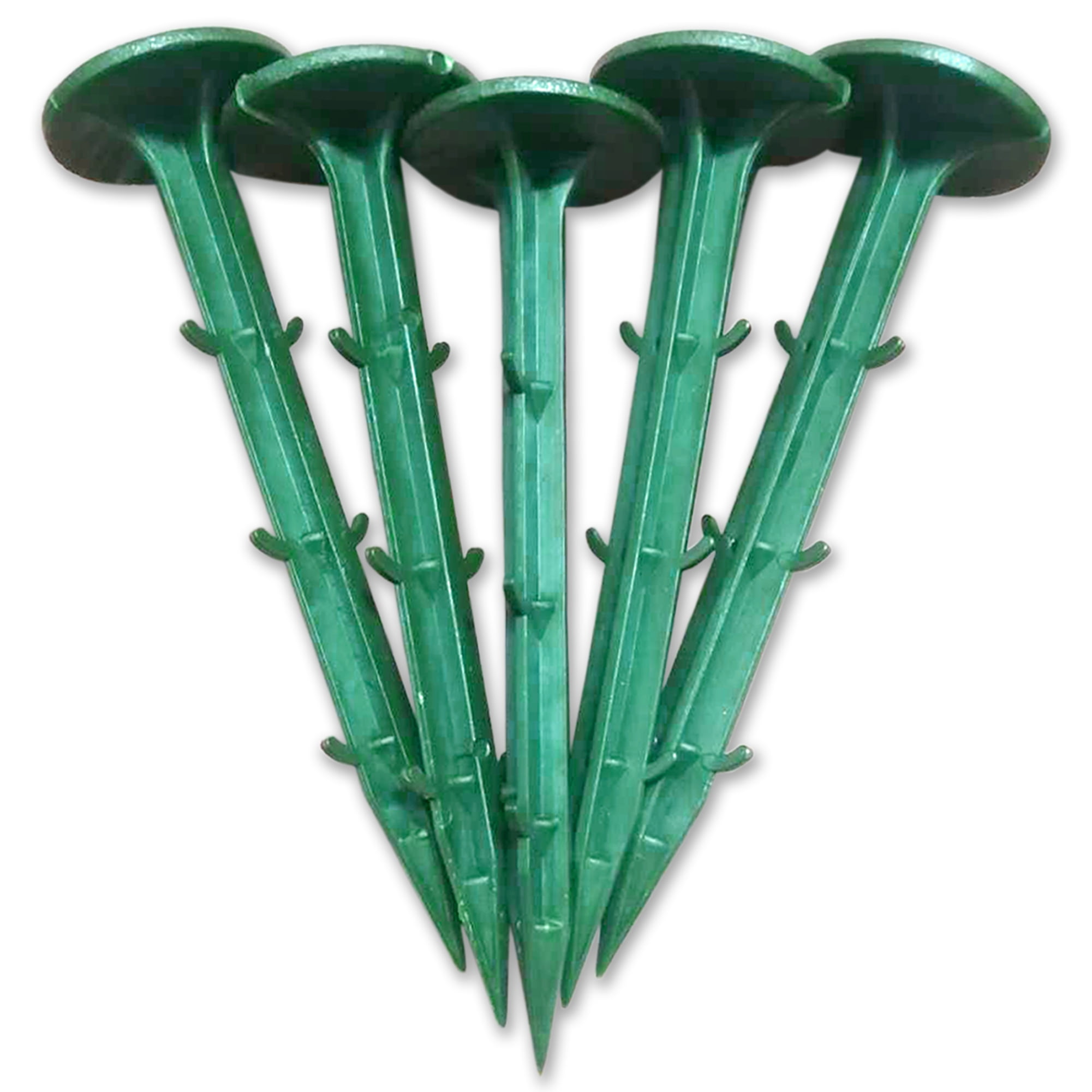 EISENSP 4.3 Inch Green Plastic Landscape & Garden Spikes for Keeping ...