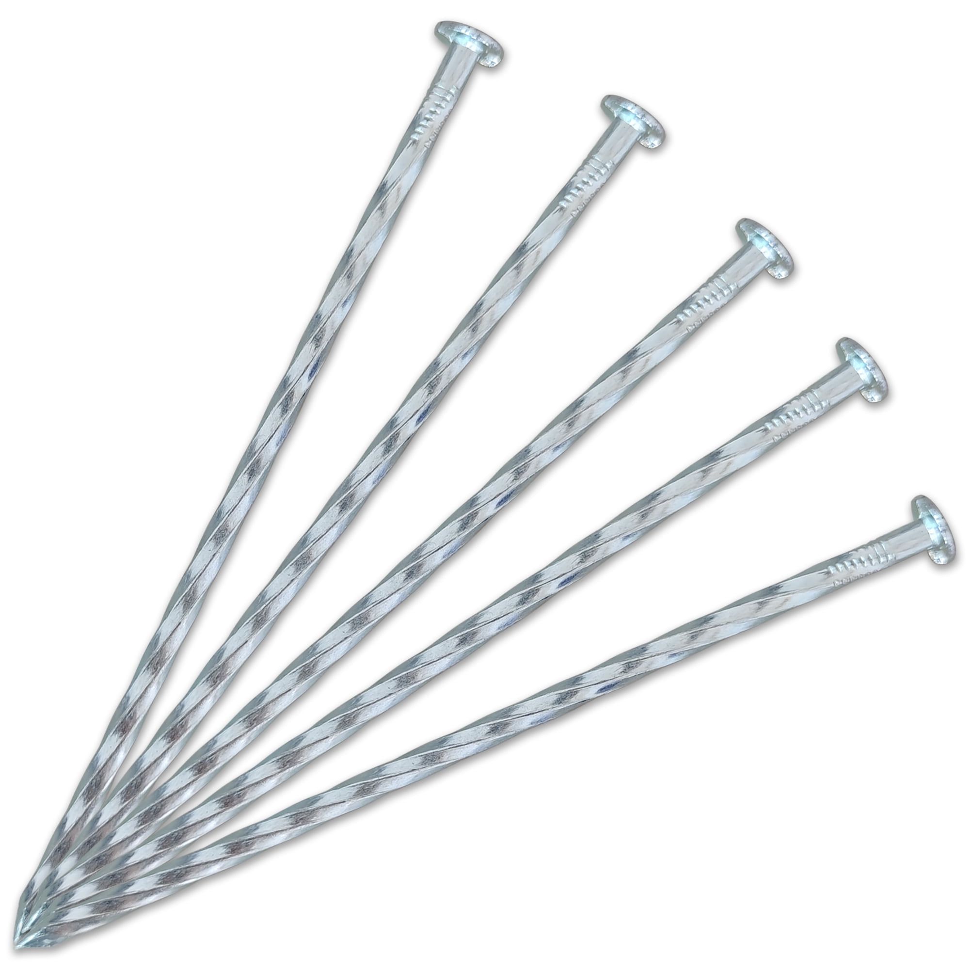 EISENSP 6.3 Inch Heavy-Duty Spiral Garden Stake, Galvanized Anchors for ...