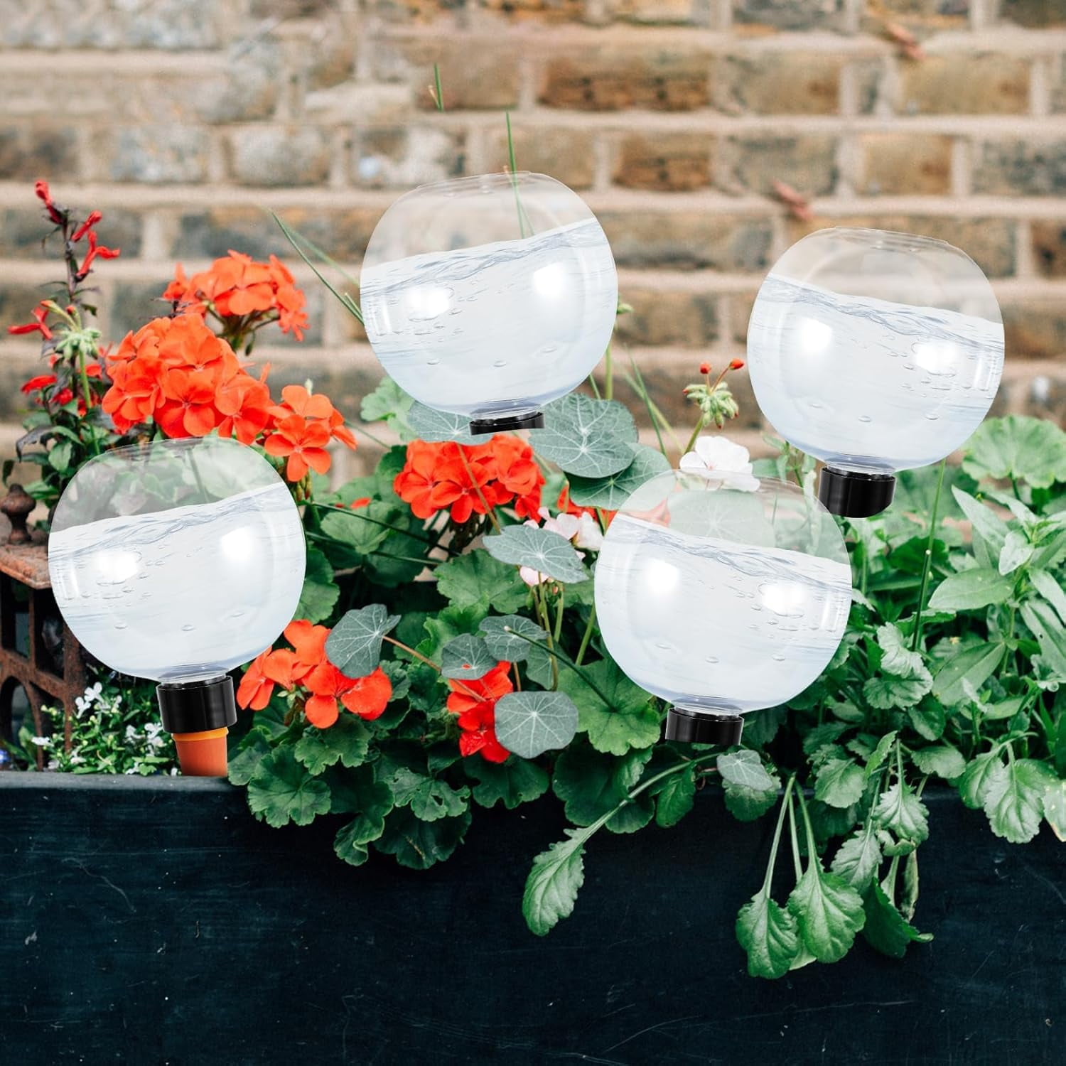 EISHOW 4 Pcs Watering Globes 18 oz Automatic Self Watering Planter with ...