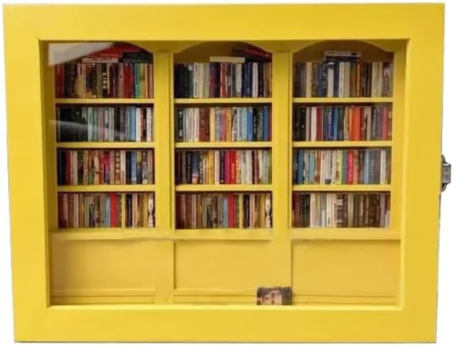 EISHOW Anxiety Mini Bookshelf Shake Away Your Anxiety Handmade Stress ...