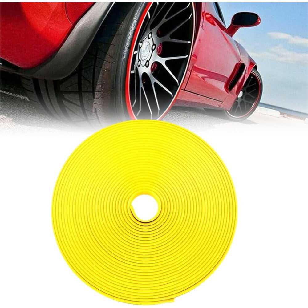 EISHOW Car Wheel Rim Protector Decor Strip, 8M Car Wheel Rim Edge ...