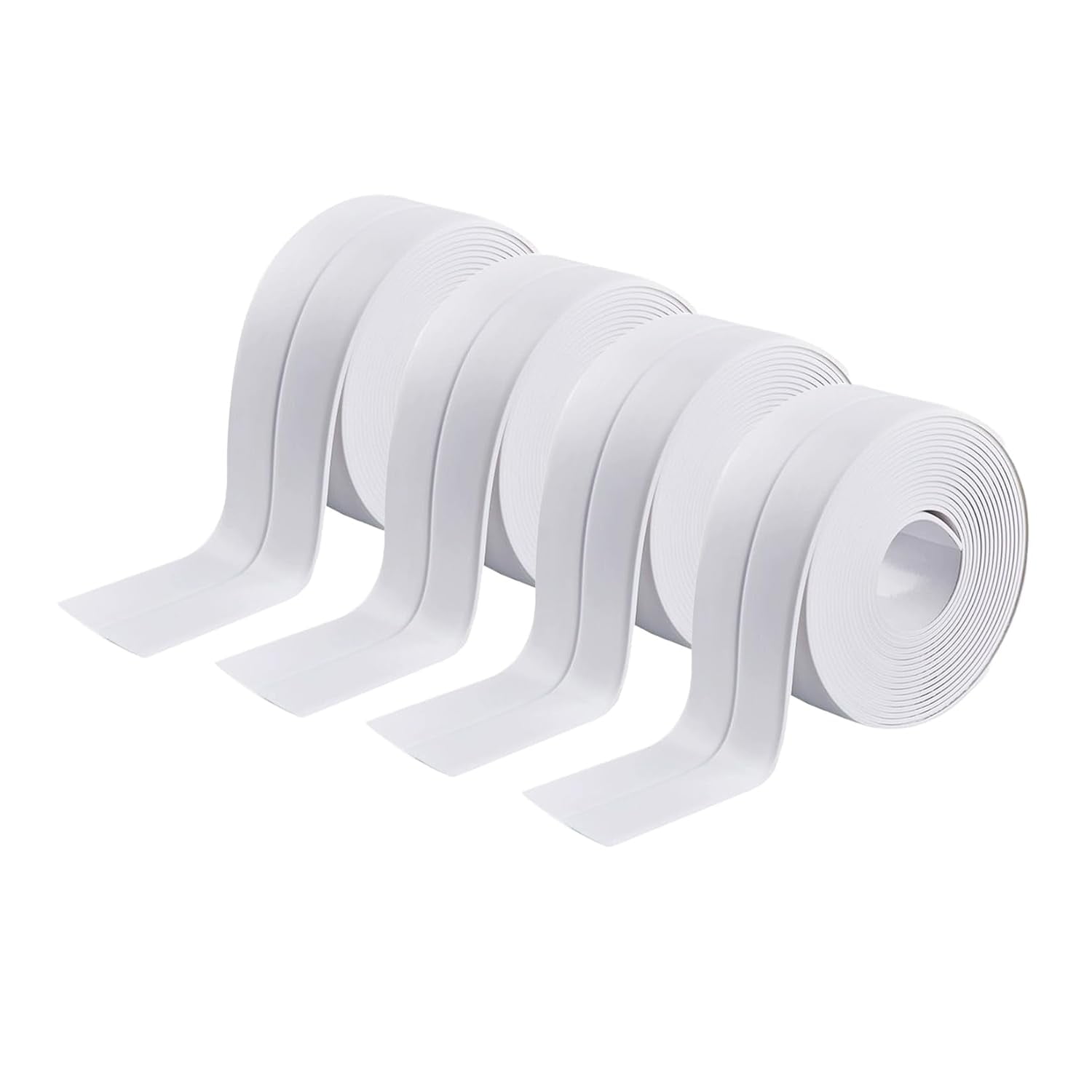 EISHOW Caulk Tape Self Adhesive, 2 Rolls Waterproof Toilet Caulk Strip ...