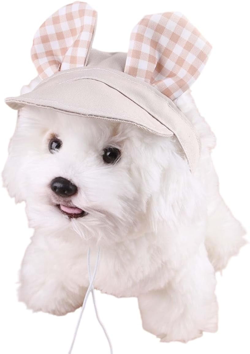 EISHOW Dog Sun Hat for Small Dogs - Adjustable Pet Baseball Cap with ...