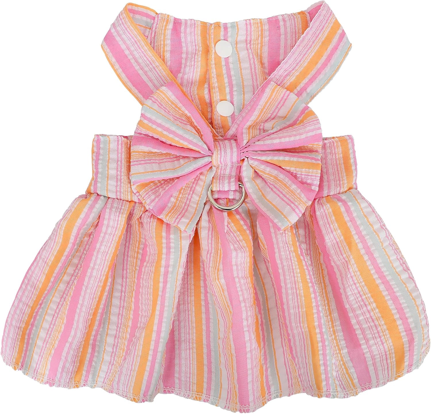 EISHOW Pet Dog Harness Dress, Cute Dog Clothes for Small Dogs Girl ...