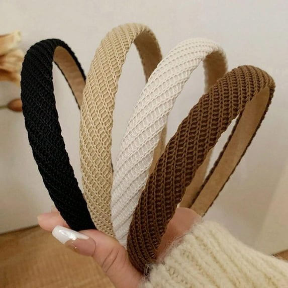 EISRUNGF- Headbands for Women Thin Knitted Hairbands Fashion Non Slip ...