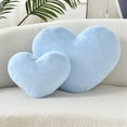 EISRUNGF- Heart Pillow Cute Fuzzy Pillows Throw Pillows for Bed ...