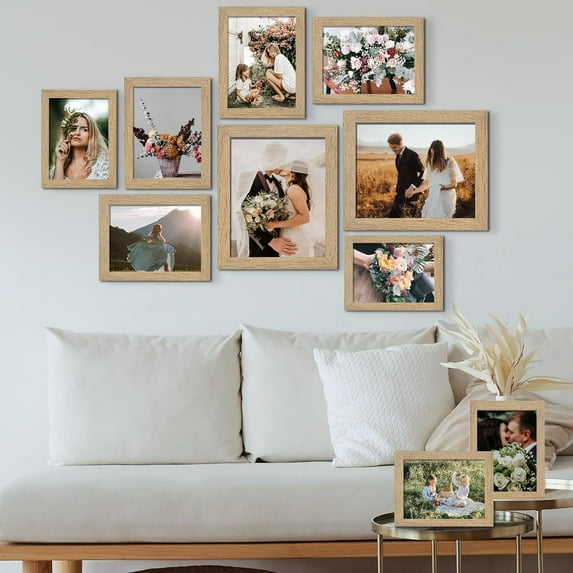 EISRUNGF- Picture Frame Set 10-Pack, Gallery Wall Frame Collage with ...