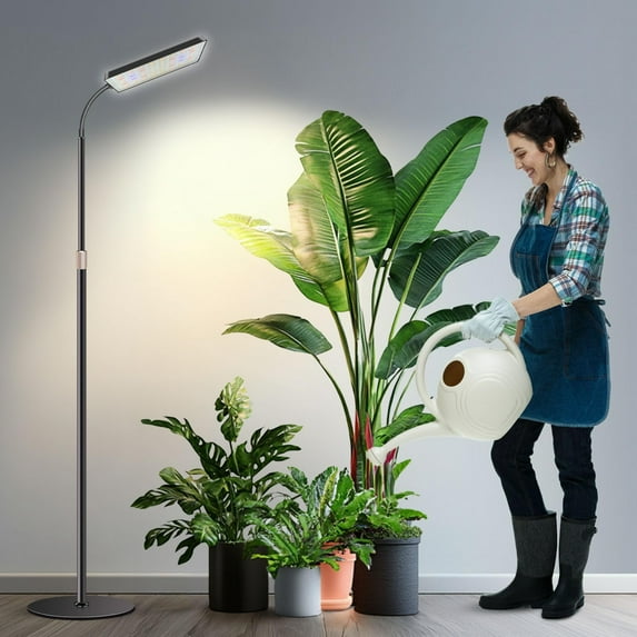 EISRUNGFFloor Plant Lights for Indoor Growing, 153 LED Full Spectrum ...