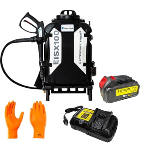 EISX100 Electrostatic Sprayer 4.2 Gallon Backpack | Electrostatic ...