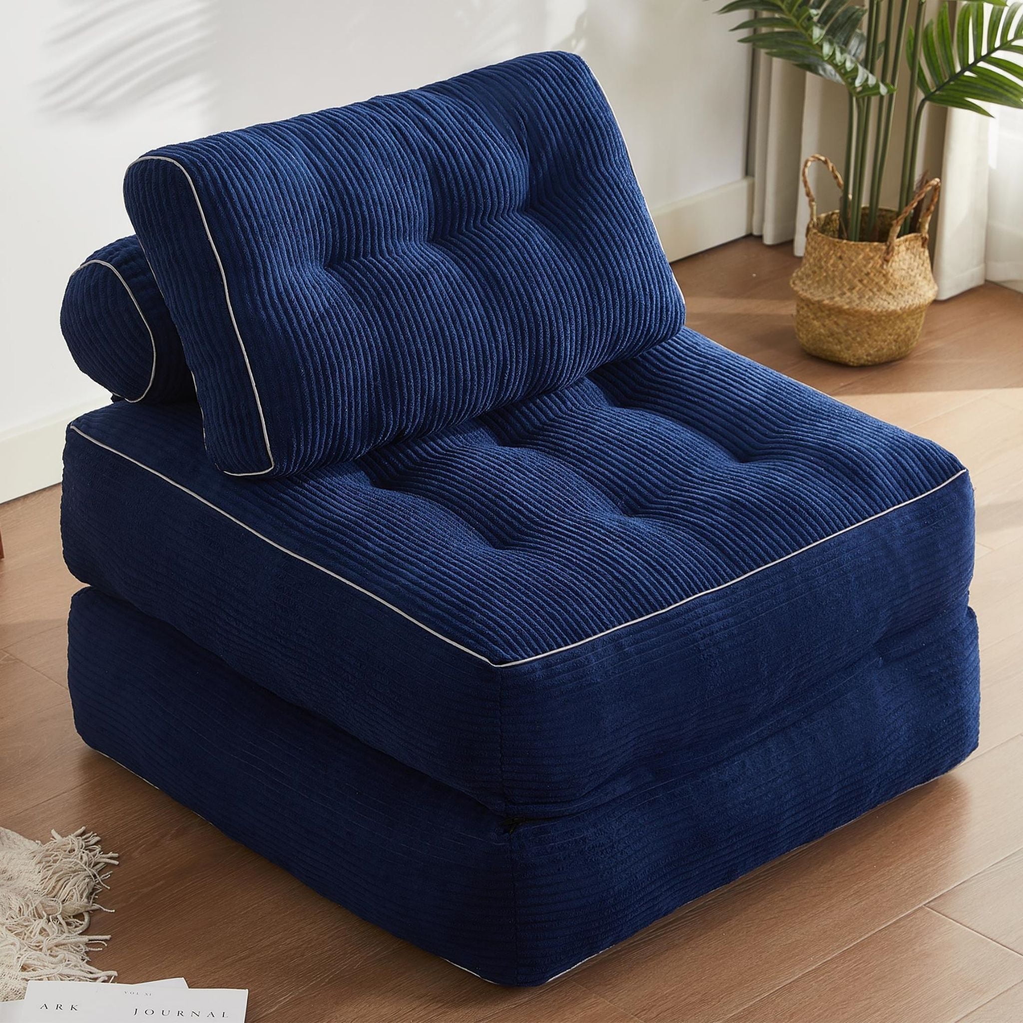 EJC Folding Sofa Bed, Convertible Futon Couch, Portable Sofas Chair ...