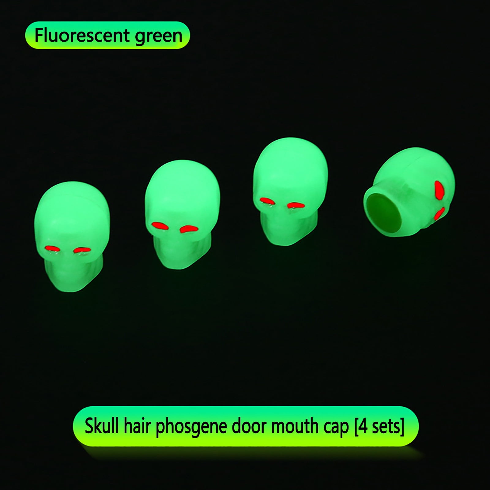 EJWQWQE Car Tire Luminous Cap Car With Vehicle Motorcycle Gas Nozzle ...